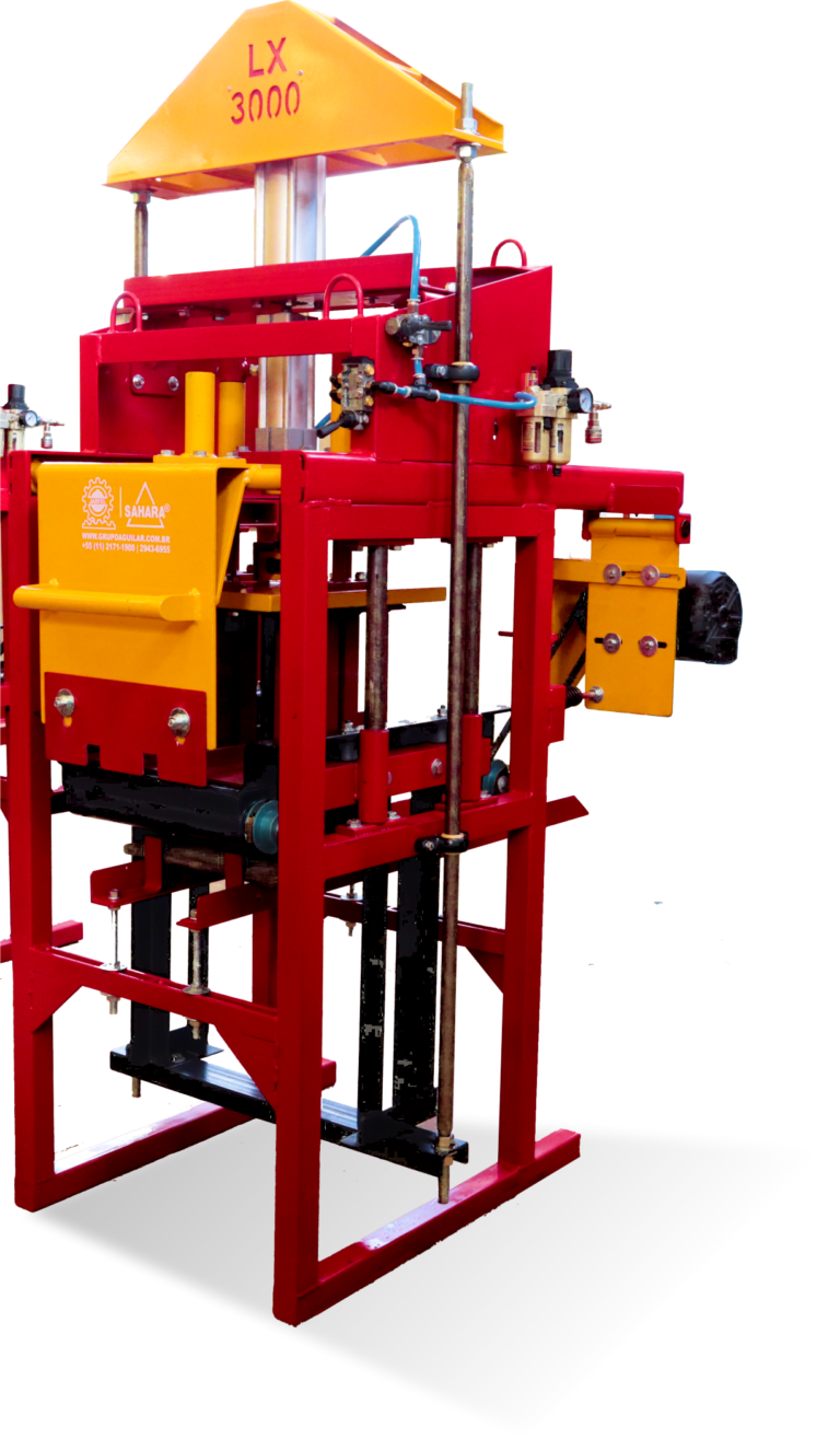 Máquina para Blocos LX 3000 Industrial - Jarfel // Sahara